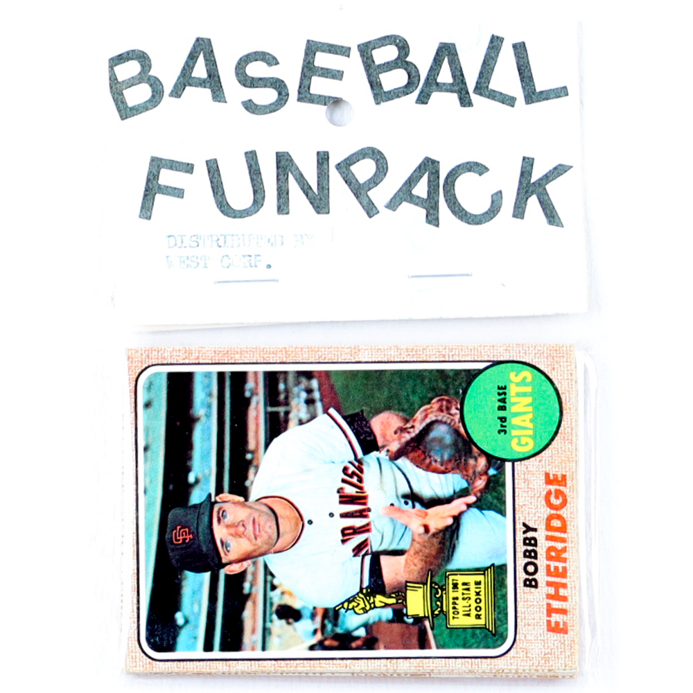1968 Topps Baseball Card Fun Pack with (10) Cards | Pristine Auction