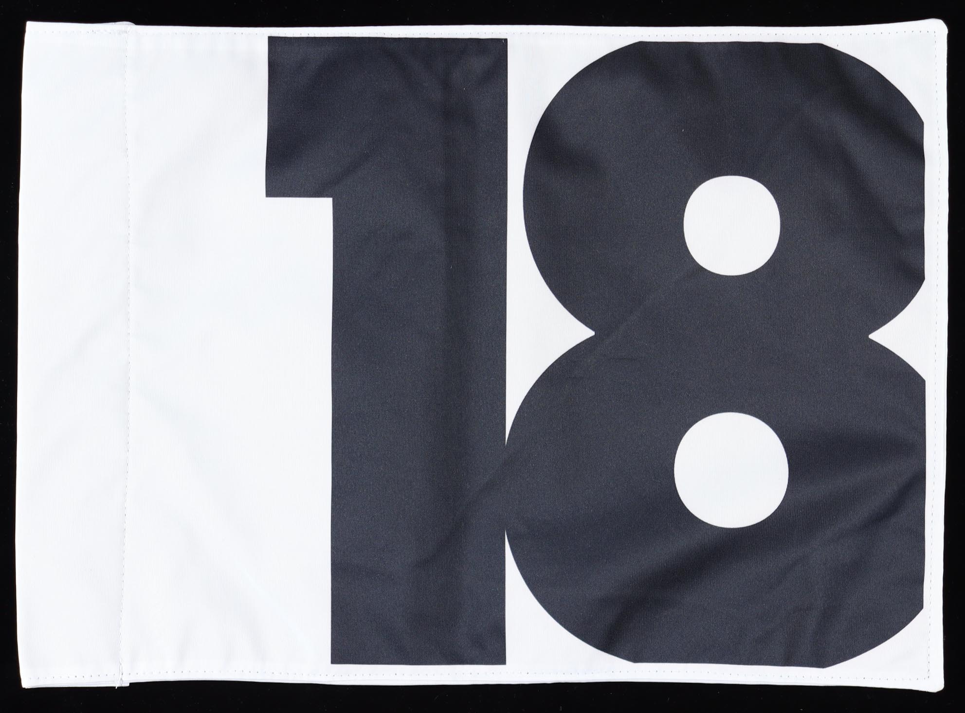 Greg Norman Signed LIV Golf Pin Flag (Beckett) | Pristine Auction