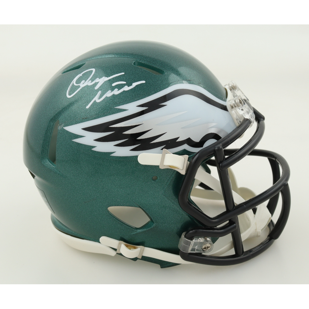 Quinyon Mitchell Signed Eagles Speed Mini Helmet (JSA) | Pristine Auction