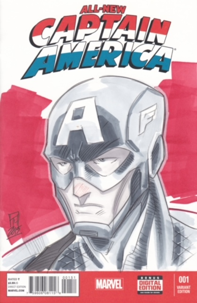 Tom Hodges - All-New Captain America - Marvel Comics - Issue #1 ...