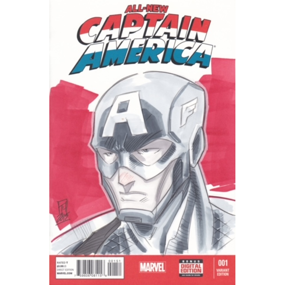 Tom Hodges - All-New Captain America - Marvel Comics - Issue #1 ...