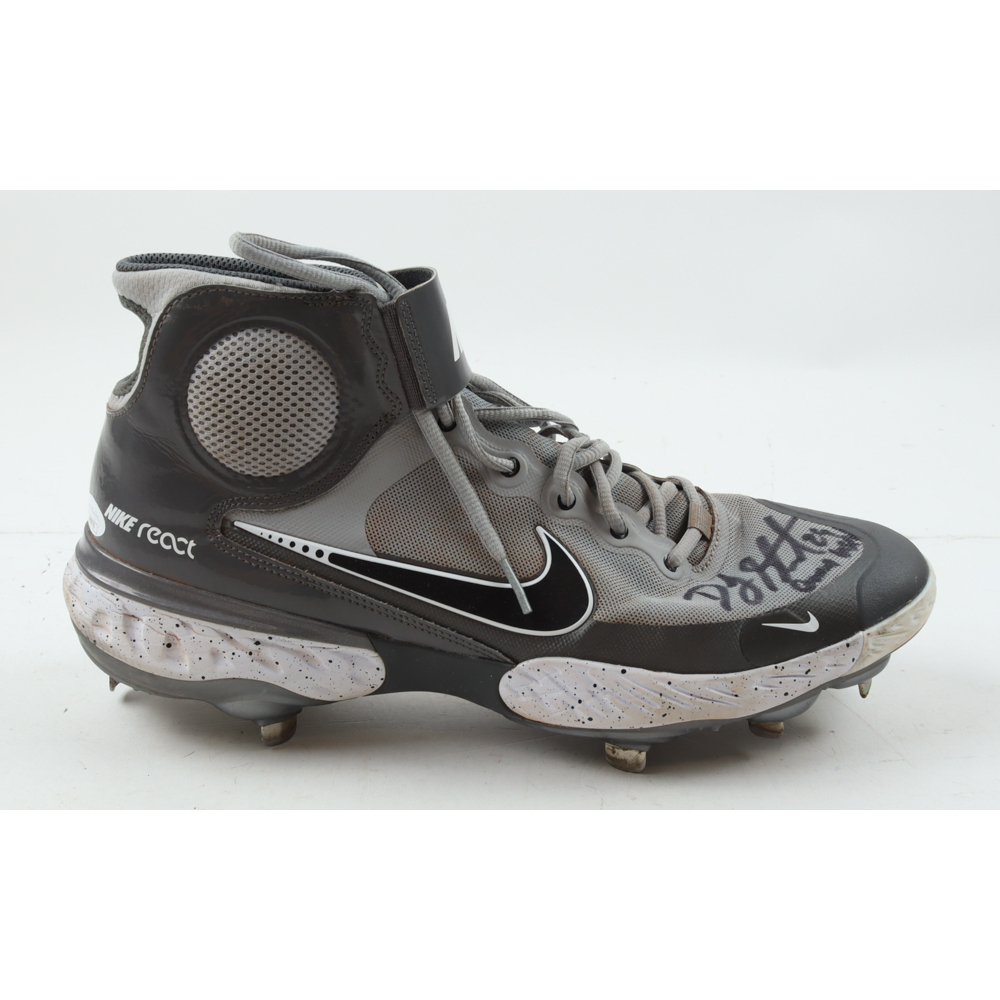DJ Stewart Signed Game-Used Nike Baseball Cleats Inscribed "Game Used ...