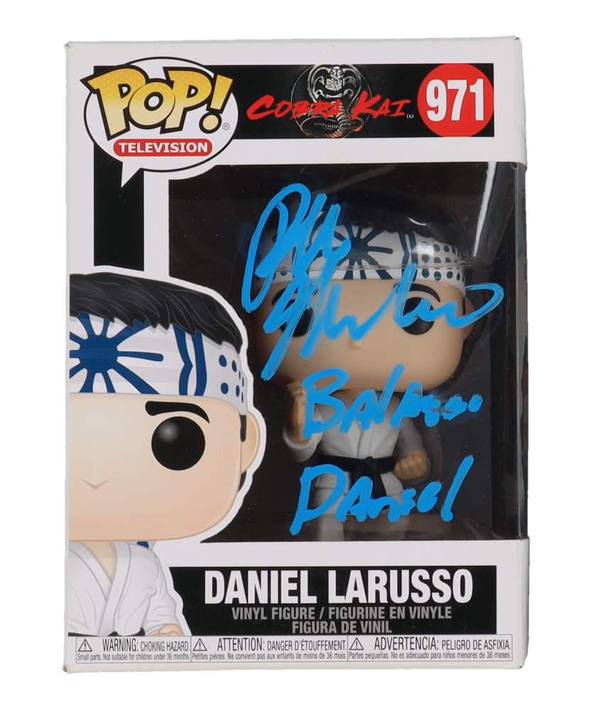 Ralph Macchio Signed "Cobra Kai" #971 Daniel Larusso Funko Pop! Vinyl ...