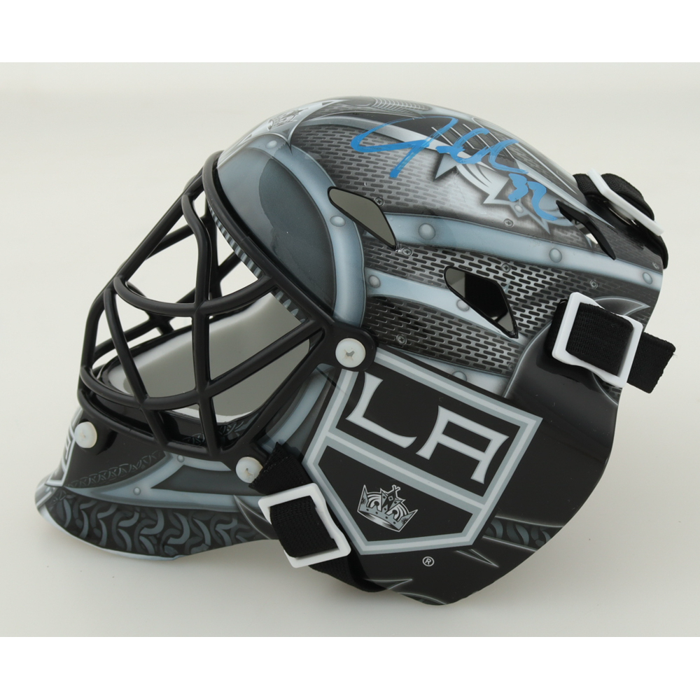 Jonathan Quick Signed Kings Mini Goalie Mask (JSA) | Pristine Auction