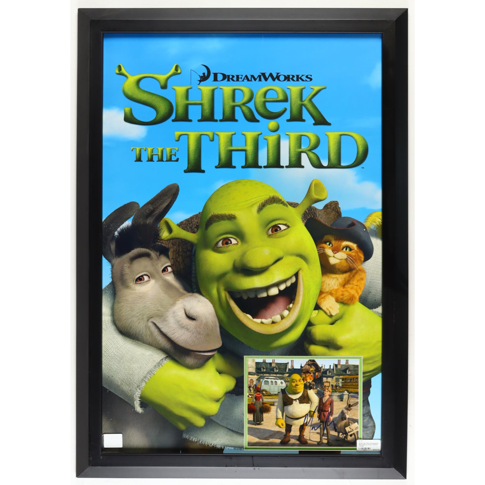 Mike Myers Signed "Shrek" Custom Framed Photo Display (JSA) | Pristine ...