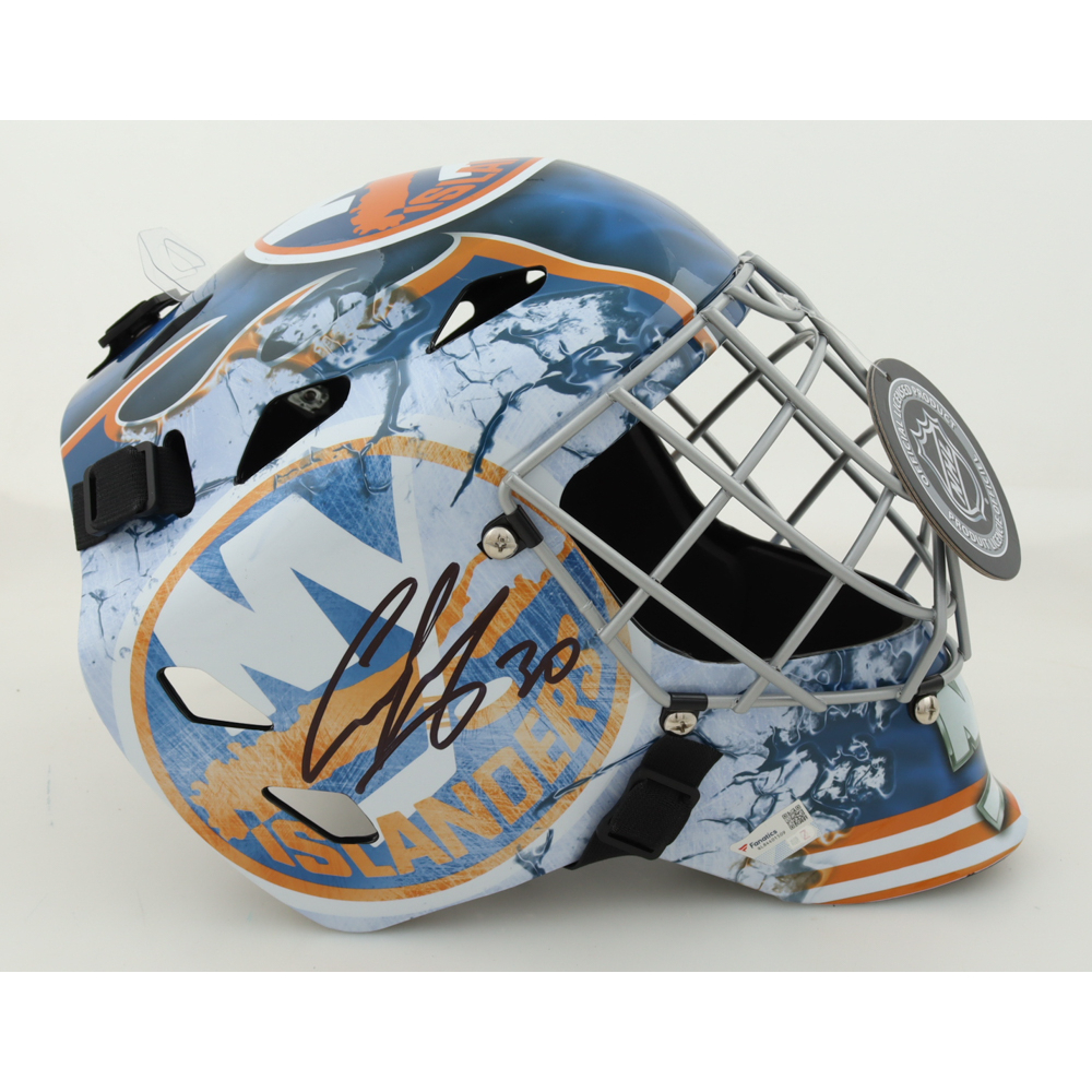 Ilya Sorokin Signed Islanders Full-Size Hockey Goalie Mask (Fanatics ...