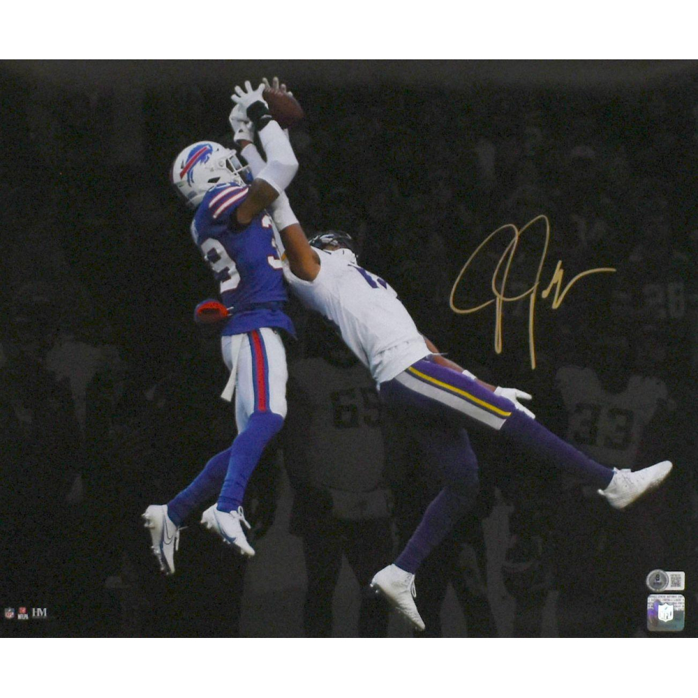 Justin Jefferson Signed Vikings 16x20 Photo (Beckett) | Pristine Auction