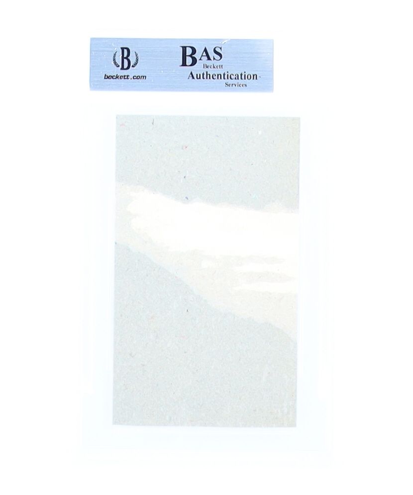 Phil Rizzuto Signed Yankees 3x5 Cut Inscribed "Good Luck" (Beckett ...