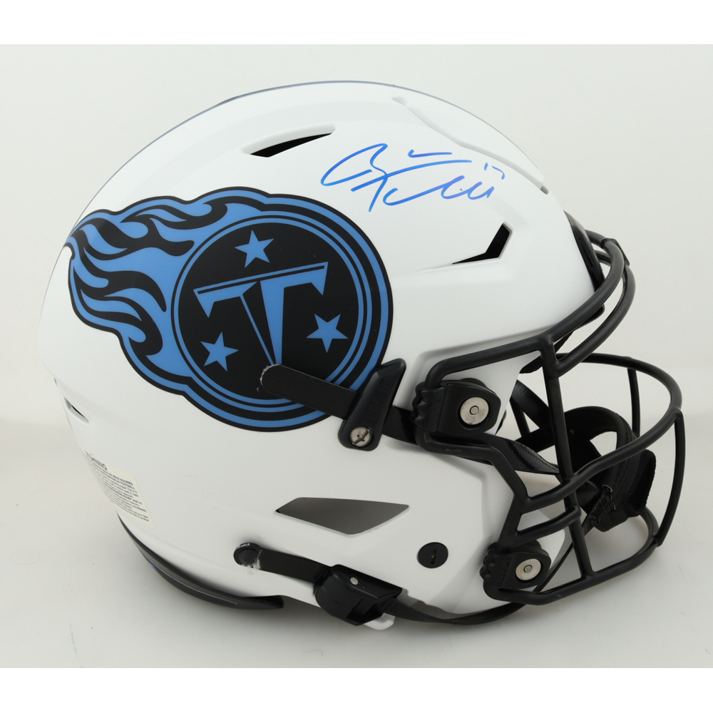 Ryan Tannehill Signed Titans Full-Size Authentic On-Field Lunar Eclipse ...