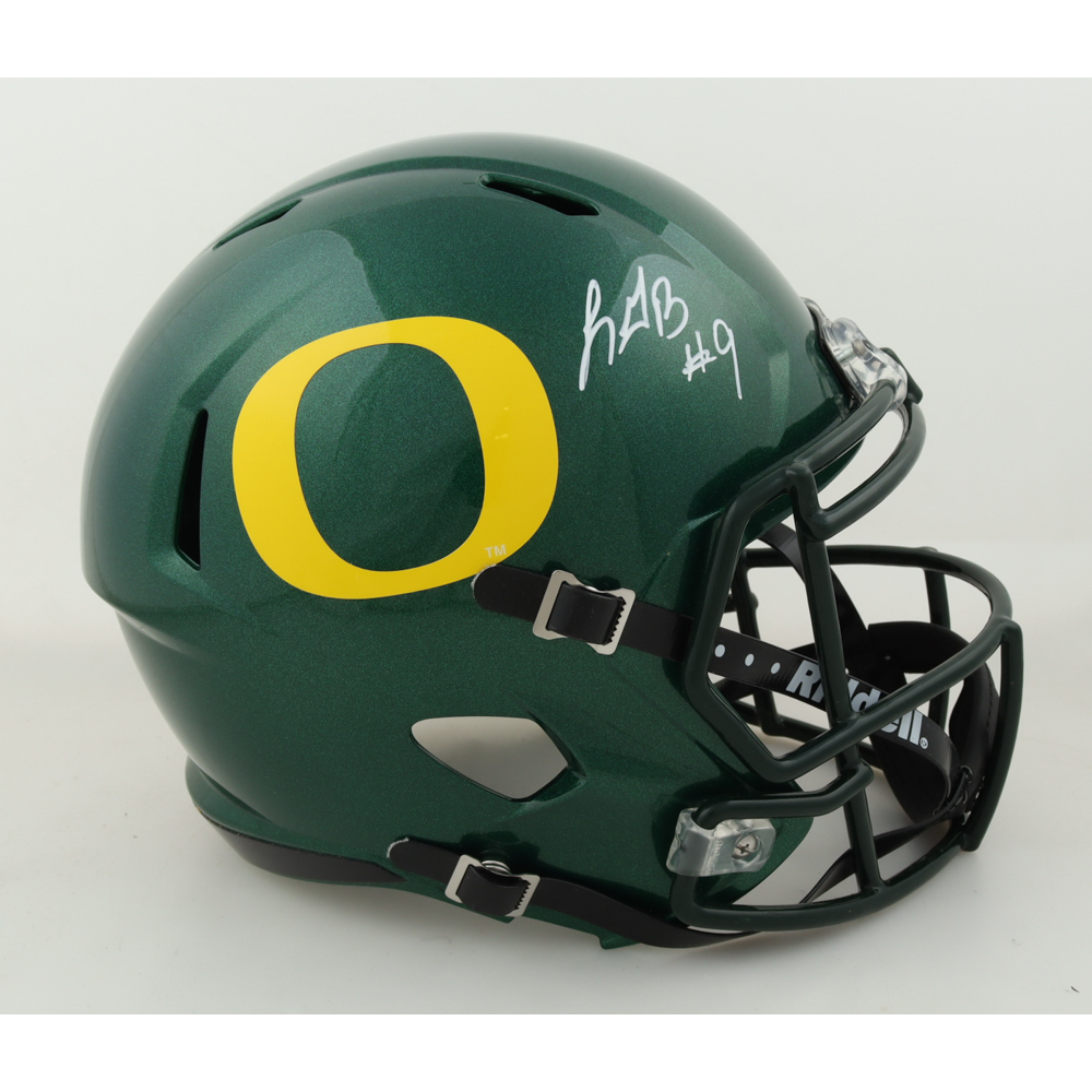 LeGarrette Blount Signed Oregon Ducks Full-Size Speed Helmet (Radtke ...
