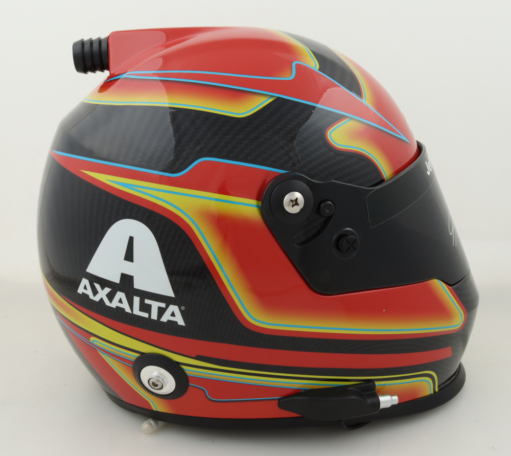 Jeff Gordon Signed NASCAR Axalta Full-Size Helmet (Gordon) | Pristine ...