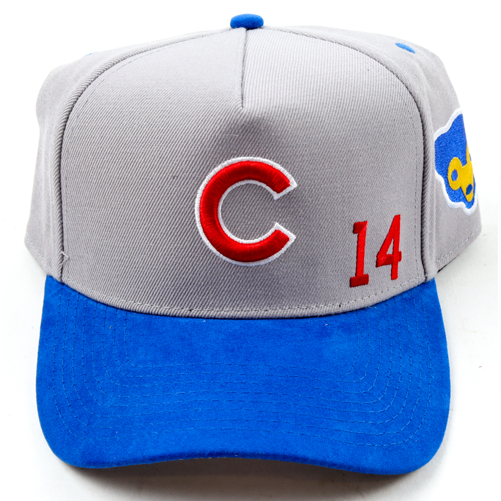 Ernie Banks Cubs Logo Topps Mitchell & Ness Adjustable Hat | Pristine ...