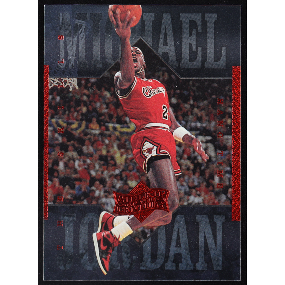 Michael Jordan 1999 Upper Deck Michael Jordan Athlete of the Century ...