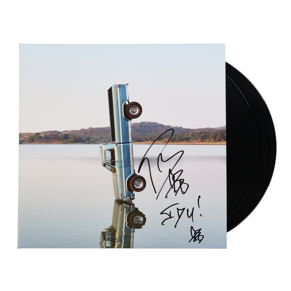 Post Malone Signed "F-1 Trillion" Vinyl Record Album Cover Inscribed "I ...
