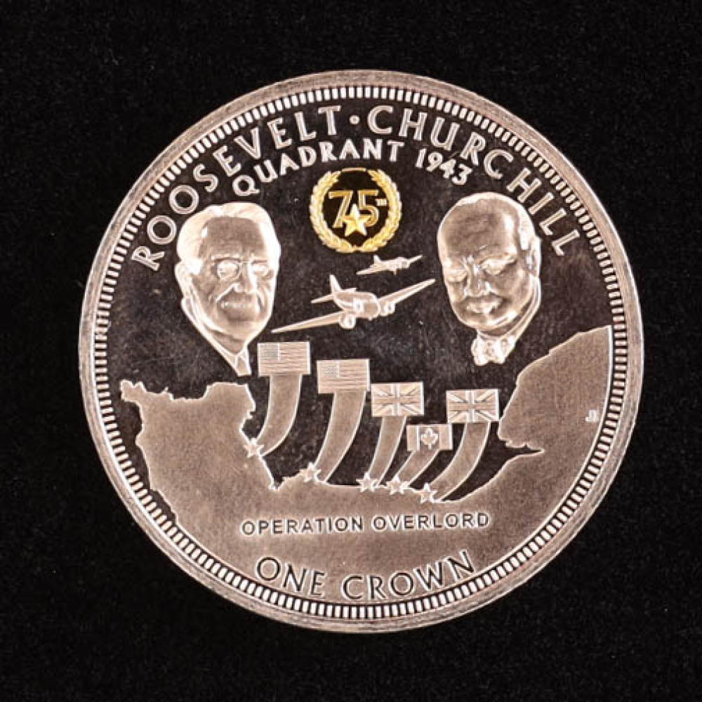 2016 Tristan da Cunha Roosevelt & Churchill 75th Anniversary Quadrant ...