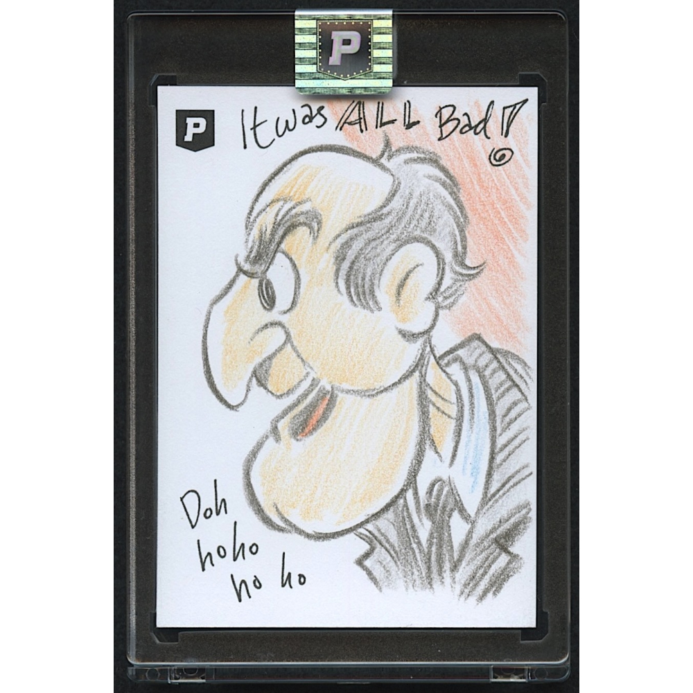 Statler | Statler & Waldorf | The Muppets | Original Art Sketch Card by ...