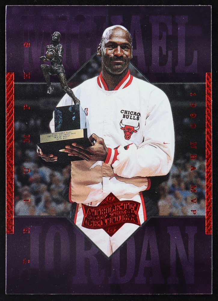 Michael Jordan 1999 Upper Deck Michael Jordan Athlete of the Century ...