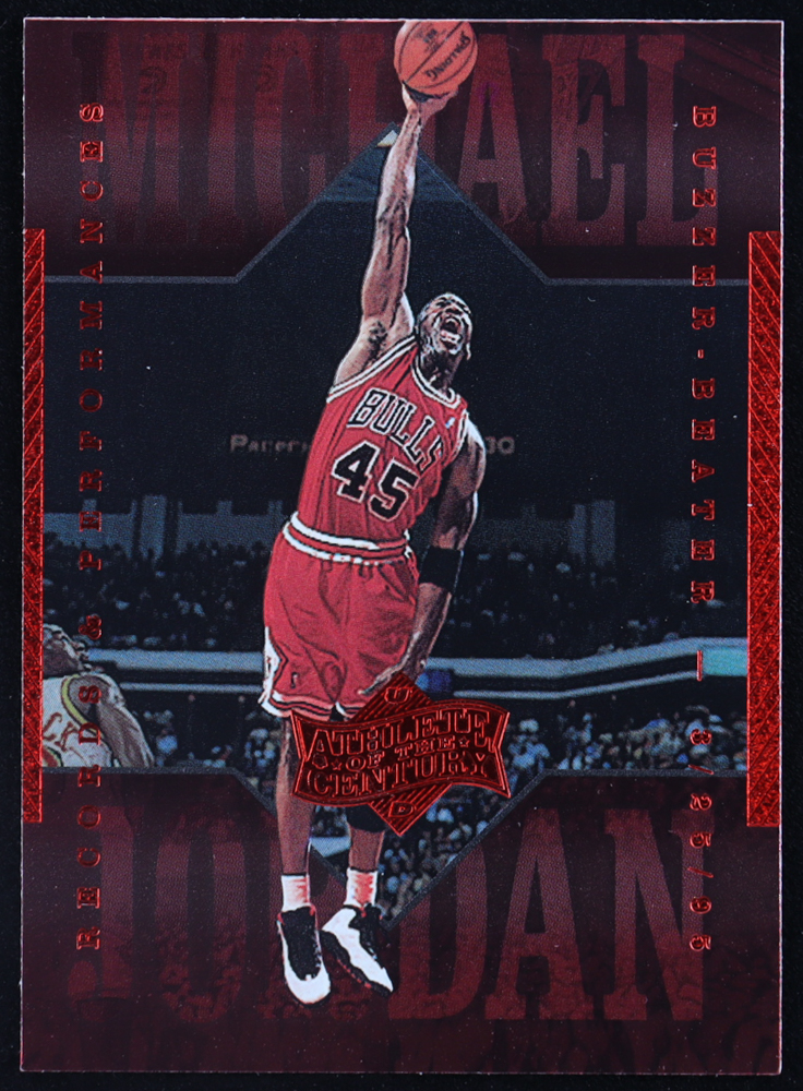 Michael Jordan 1999 Upper Deck Michael Jordan Athlete of the Century ...