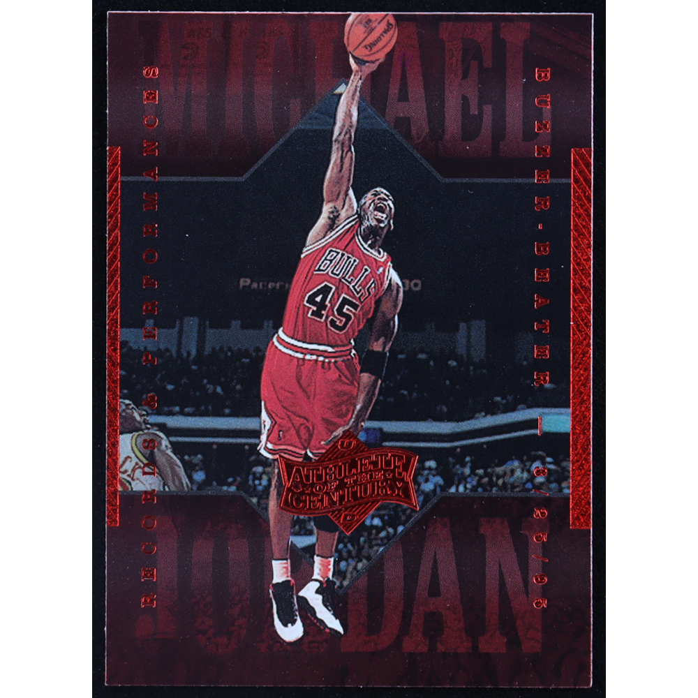 Michael Jordan 1999 Upper Deck Michael Jordan Athlete of the Century ...
