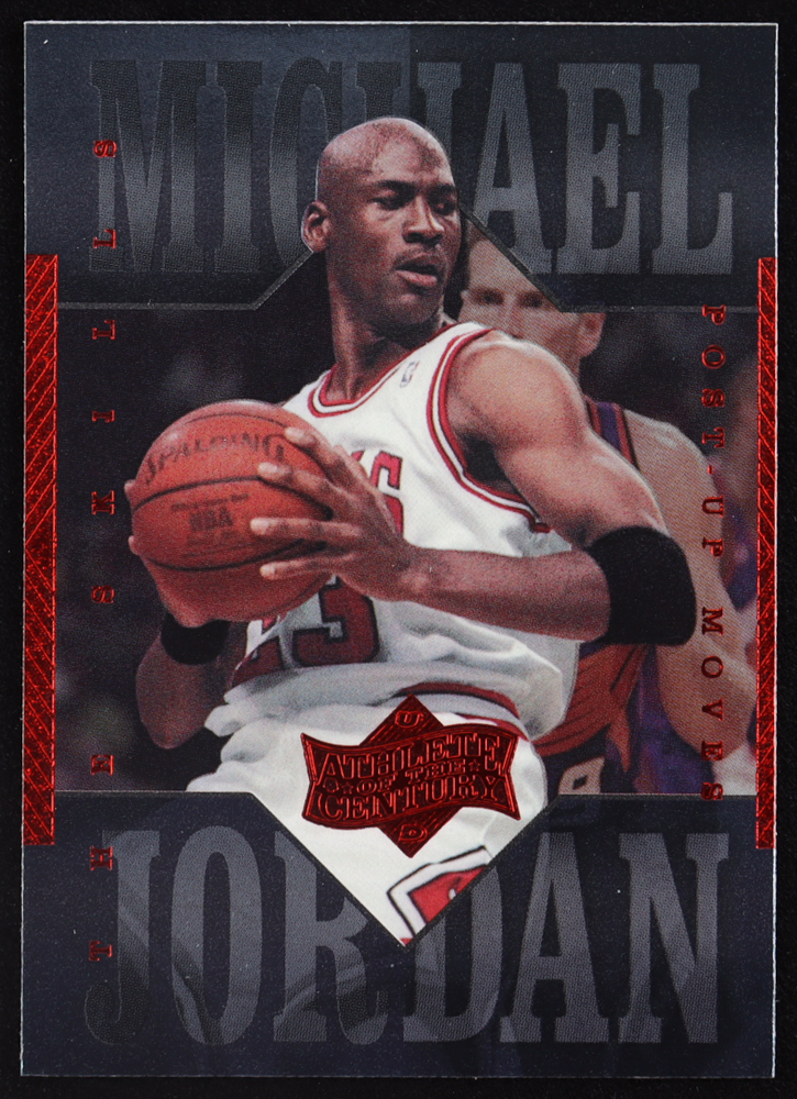 Michael Jordan 1999 Upper Deck Michael Jordan Athlete of the Century ...