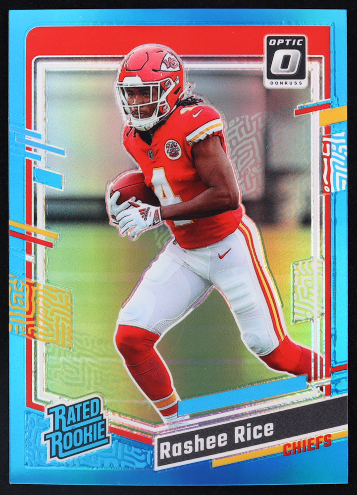 Rashee Rice 2023 Donruss Optic Aqua #257 RR RC #211/299 | Pristine Auction