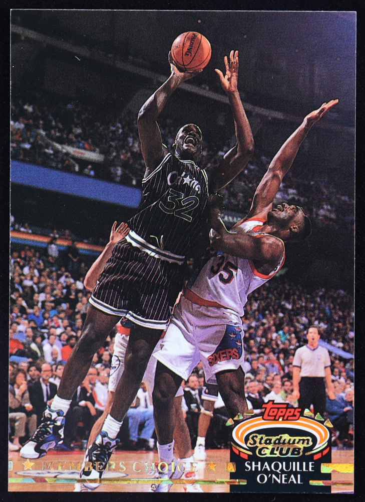 Shaquille O'Neal 1992-93 Stadium Club #201 MC RC | Pristine Auction