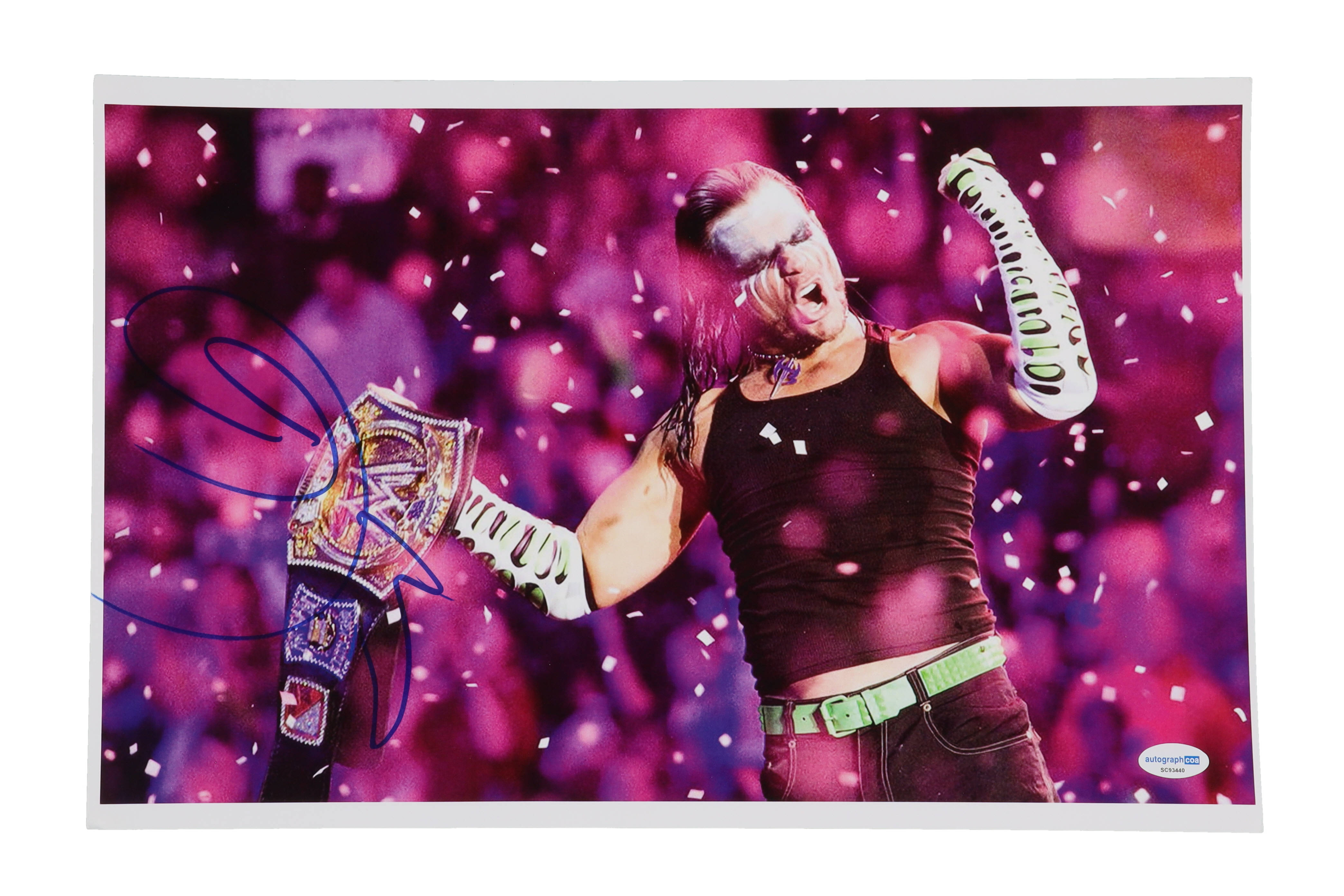 Jeff Hardy Signed WWE 11x17 Photo (AutographCOA) | Pristine Auction