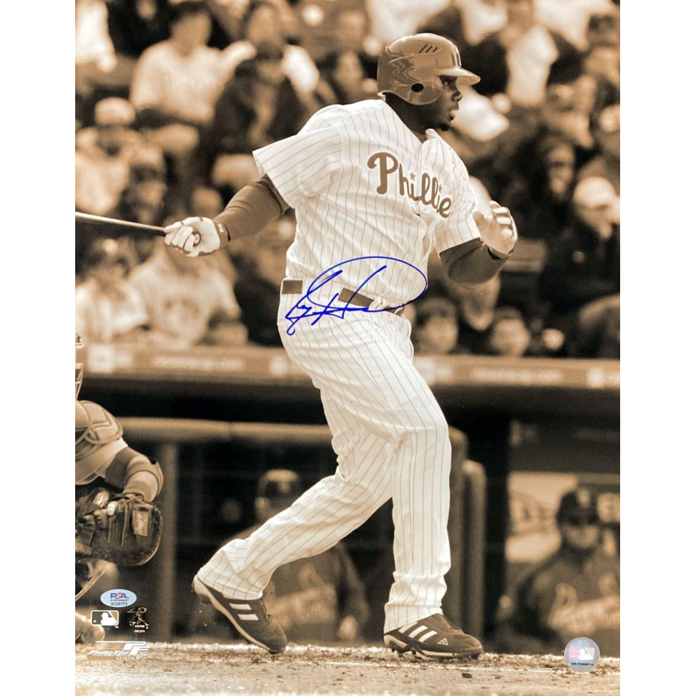 Ryan Howard Signed Phillies 16x20 Photo (PSA) | Pristine Auction