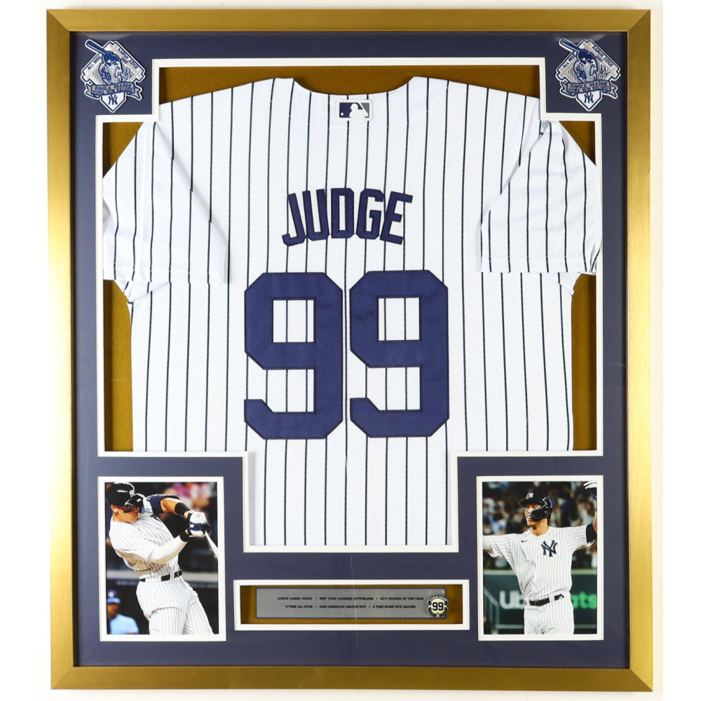Aaron Judge Custom Framed Yankees Jersey with Aaron Judge #99 Player ...