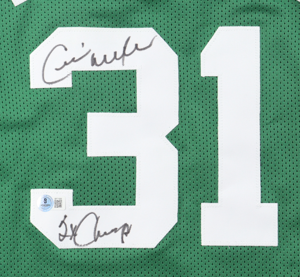 Cedric Maxwell Signed Jersey Inscribed "2x Champ" (Beckett) | Pristine ...