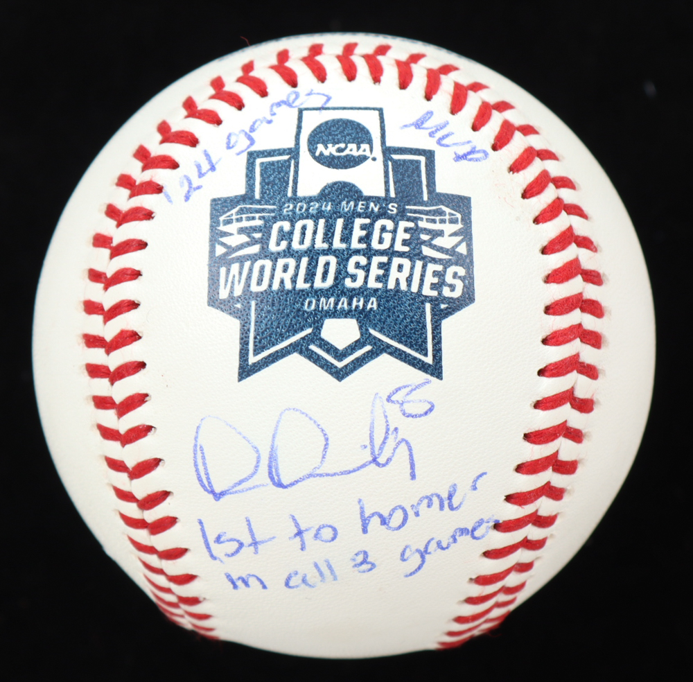 Dylan Dreiling Signed NCAA Championship 2024 Men's College World Series ...