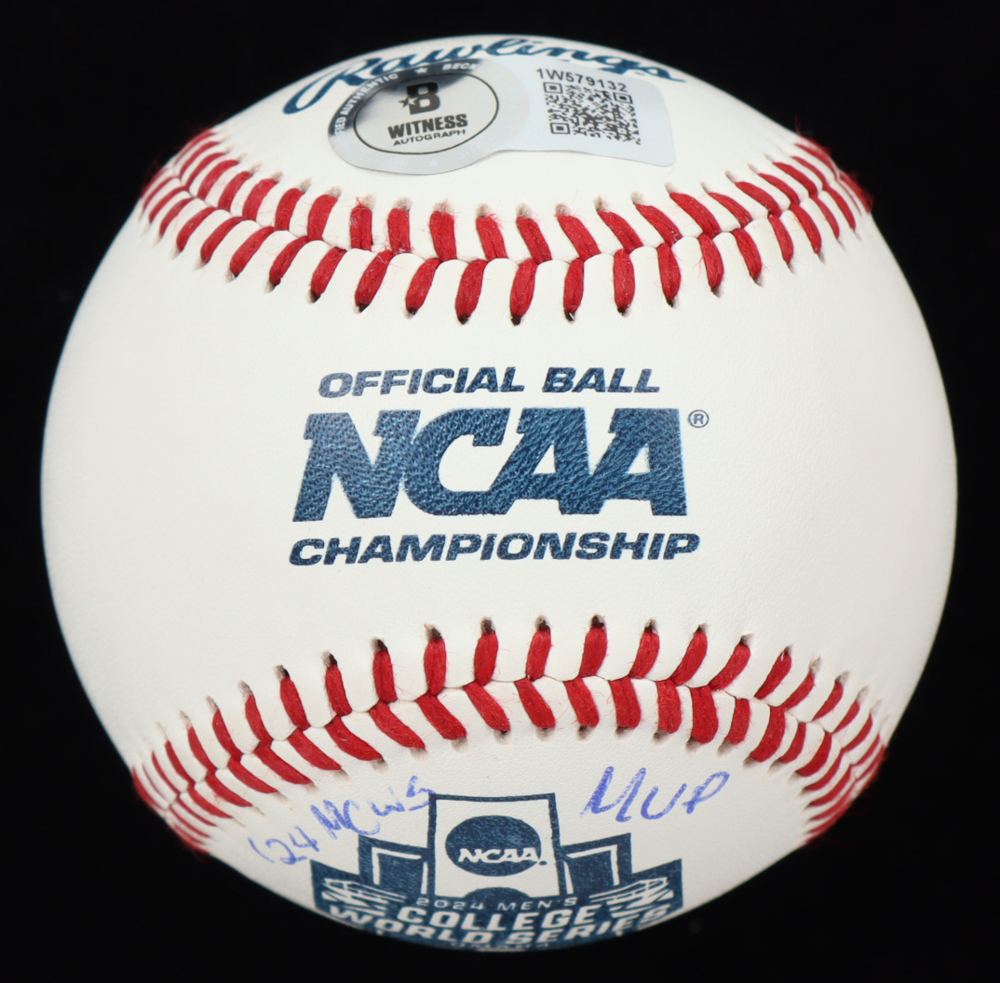 Dylan Dreiling Signed NCAA Championship 2024 Men's College World Series ...