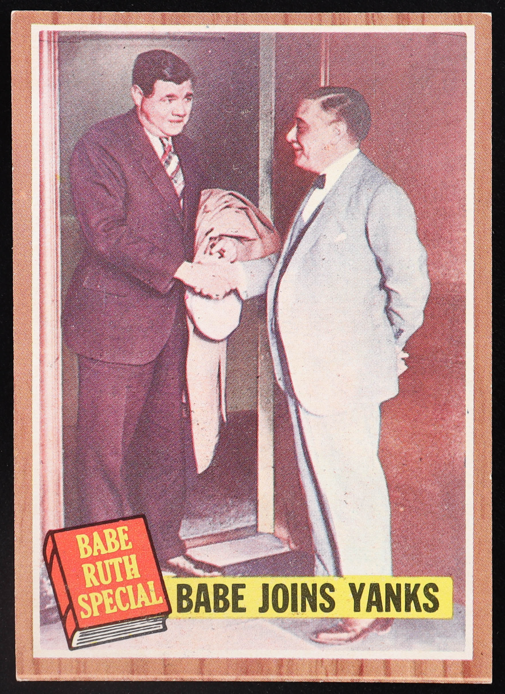 Babe Ruth 1962 Topps #136 Special 2 / Babe Joins Yanks/Pictured Owner ...