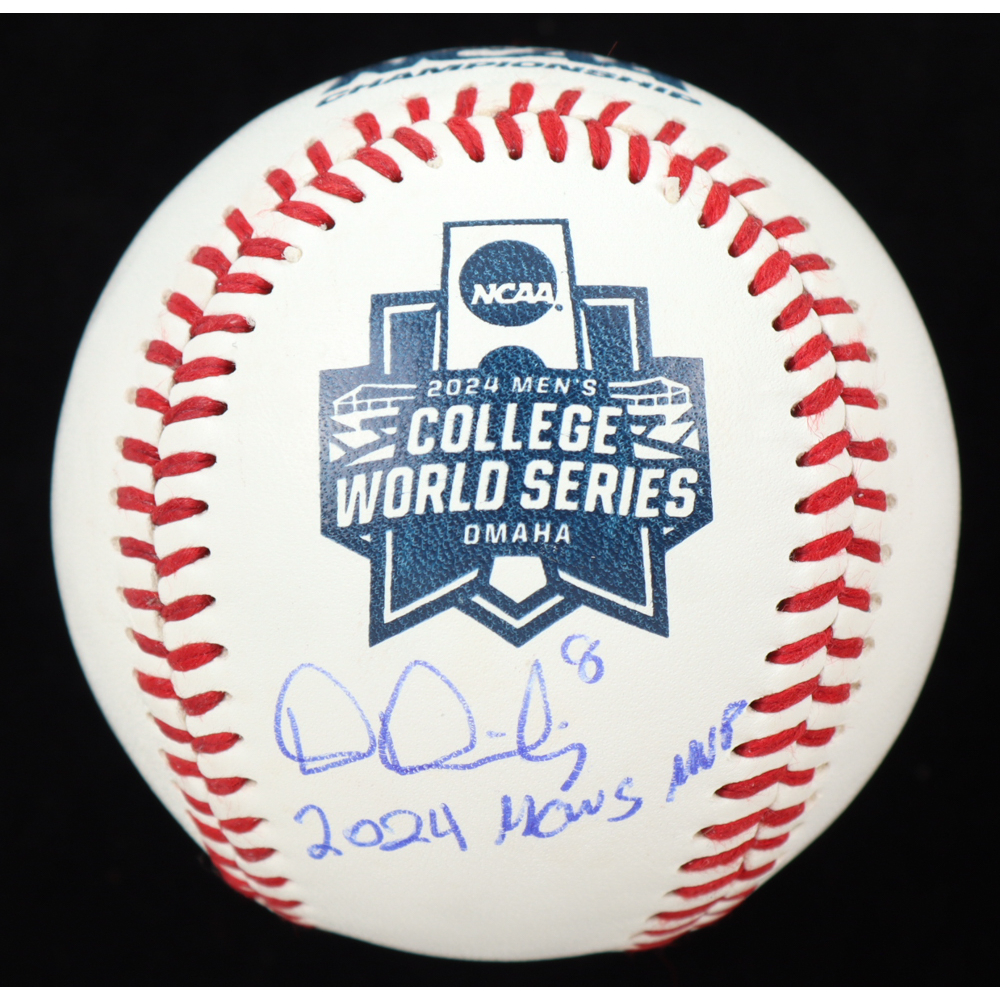 Dylan Dreiling Signed NCAA Championship 2024 Men's College World Series ...