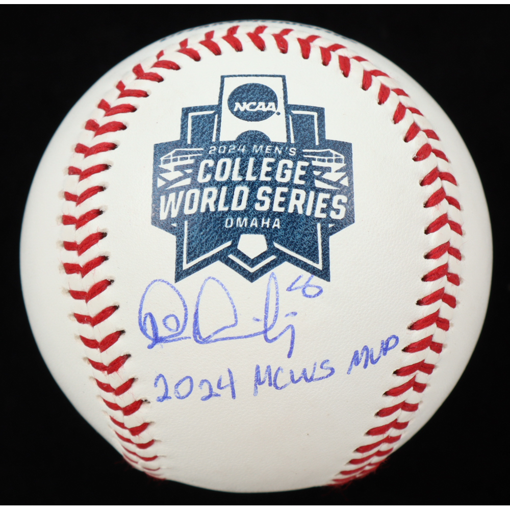 Dylan Dreiling Signed NCAA Championship 2024 Men's College World Series ...
