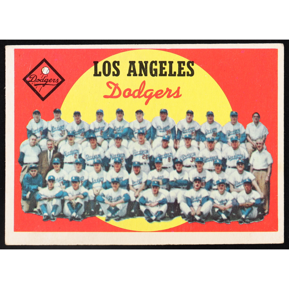 Los Angeles Dodgers 1959 Topps #457 / CL | Pristine Auction