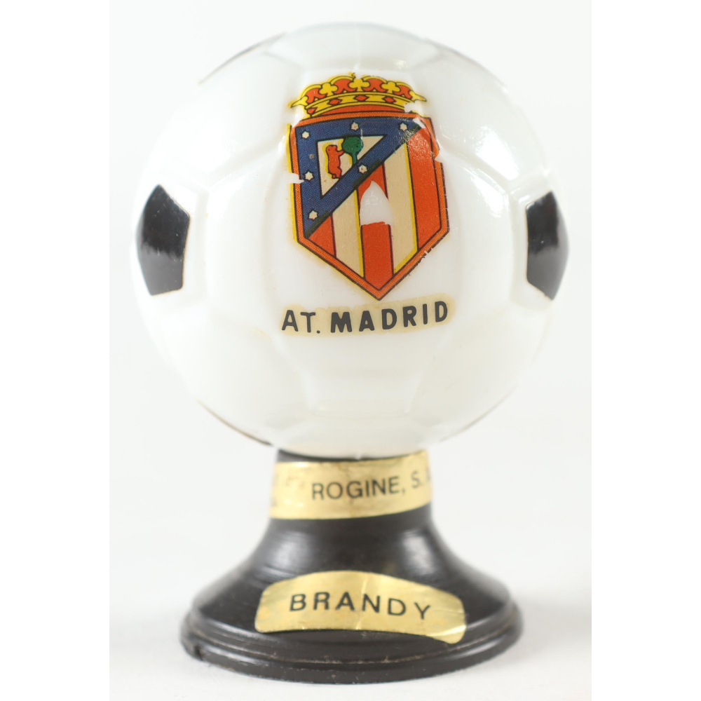 Vintage Athletico Madrid Mini Bottle of Brandy | Pristine Auction