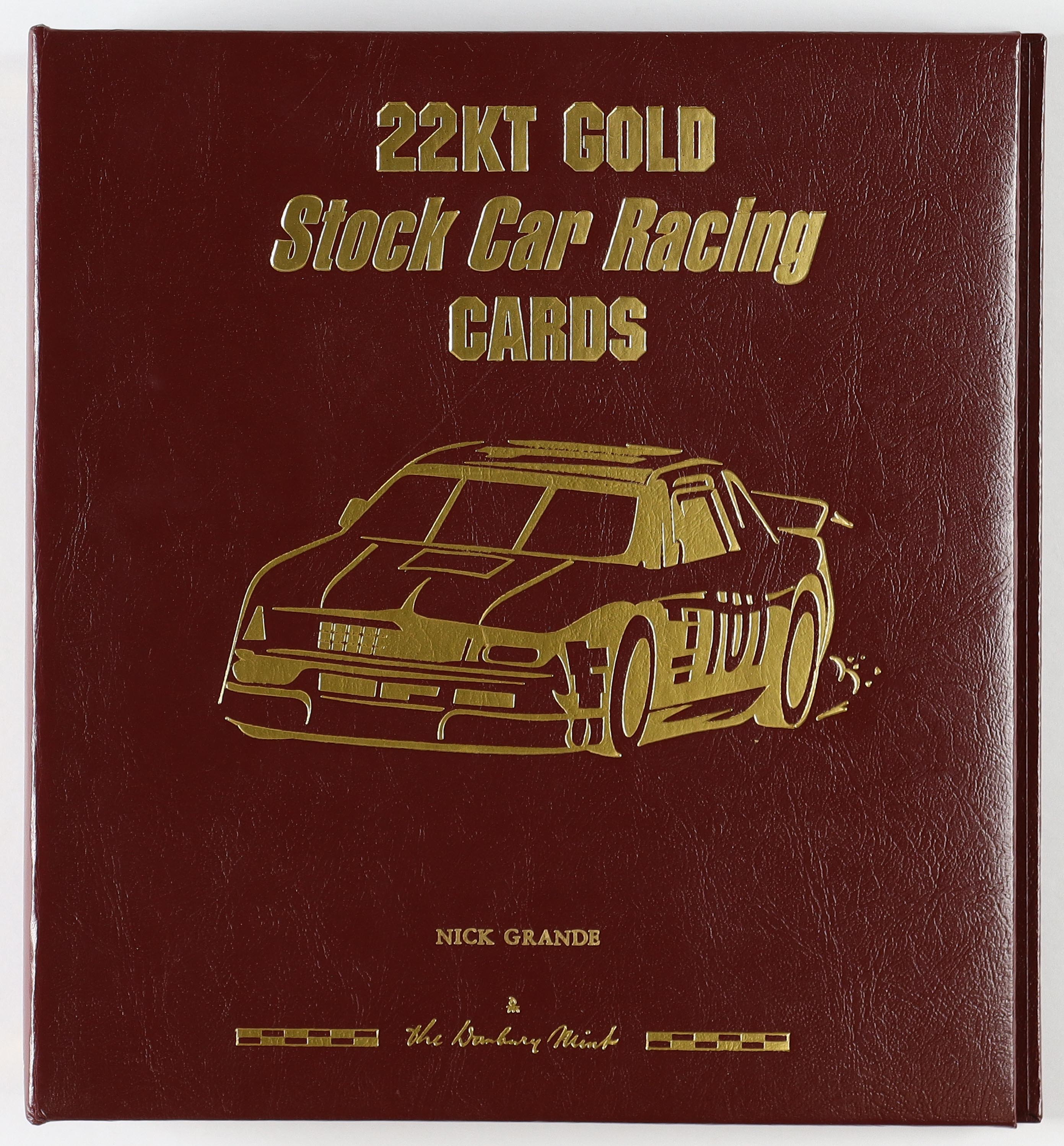 Complete Set of (50) Danbury Mint 22kt Gold NASCAR 'The History of ...