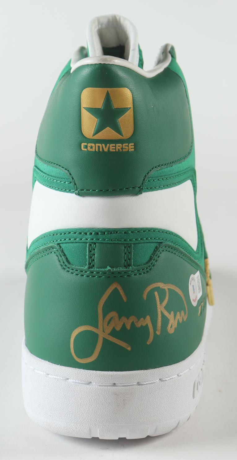 Larry Bird Signed Converse Special Edition 1984 Boston Celtics ...