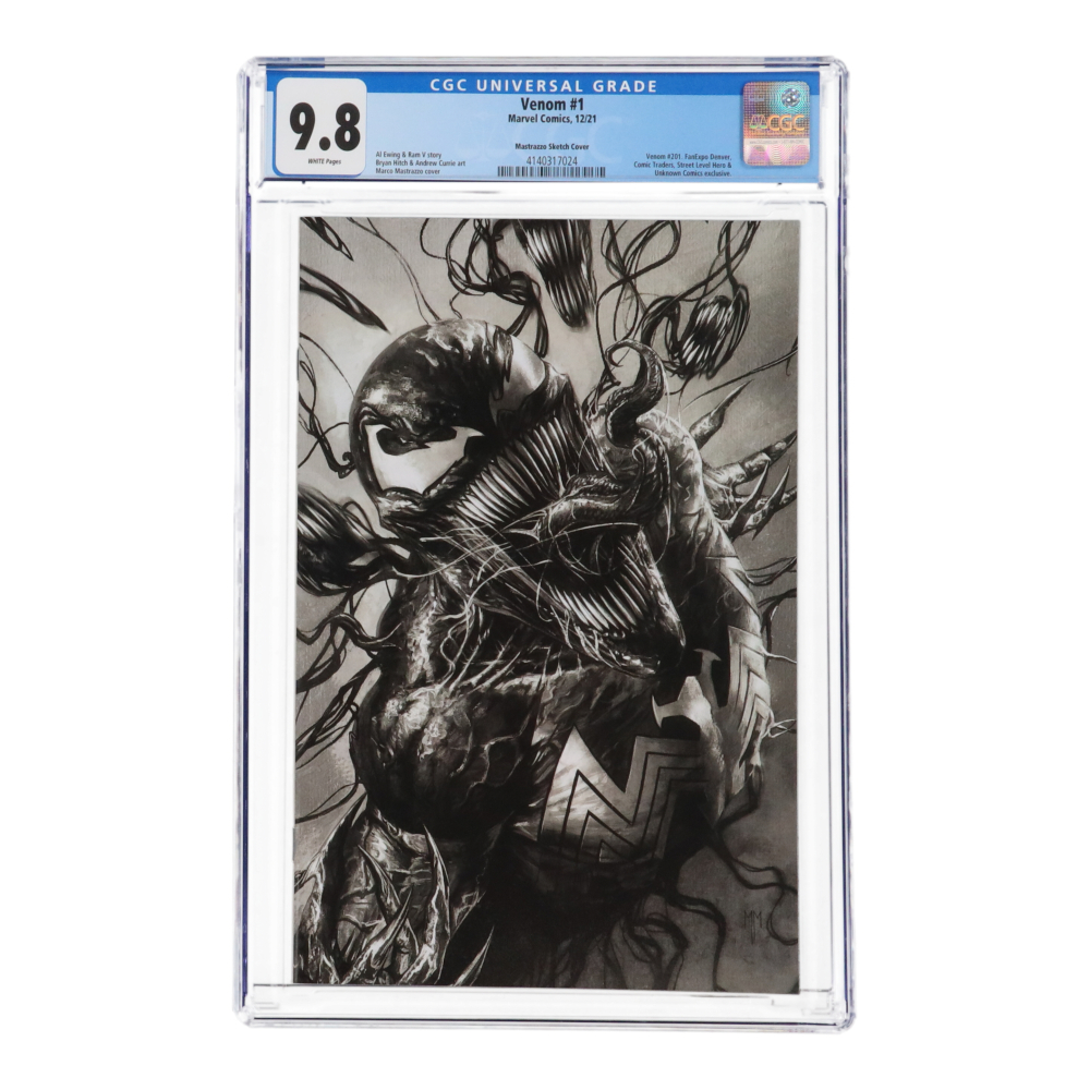 2021 "Venom" Issue #1 Mastrazzo Convention Exclusive "Virgin" Variant ...