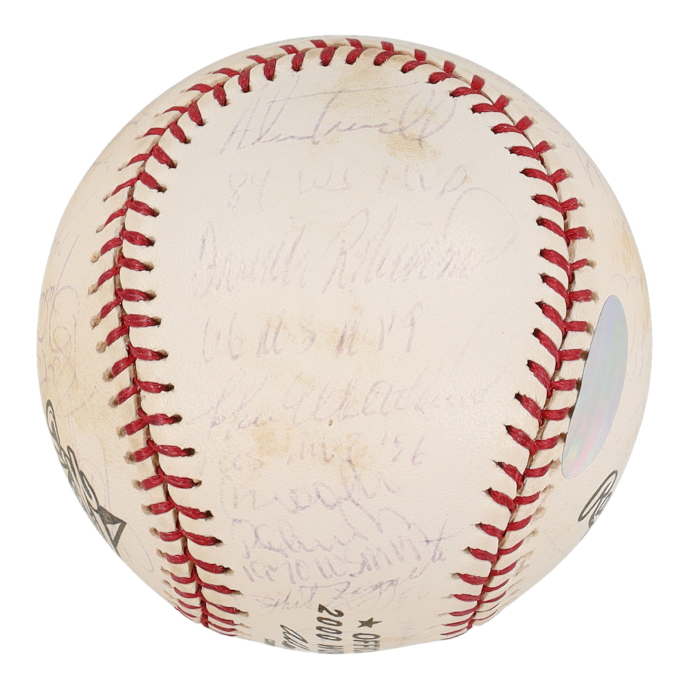 World Series MVP's Official 2000 World Series Logo Baseball Signed By ...