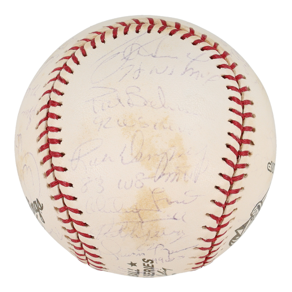 World Series MVP's Official 2000 World Series Logo Baseball Signed By ...