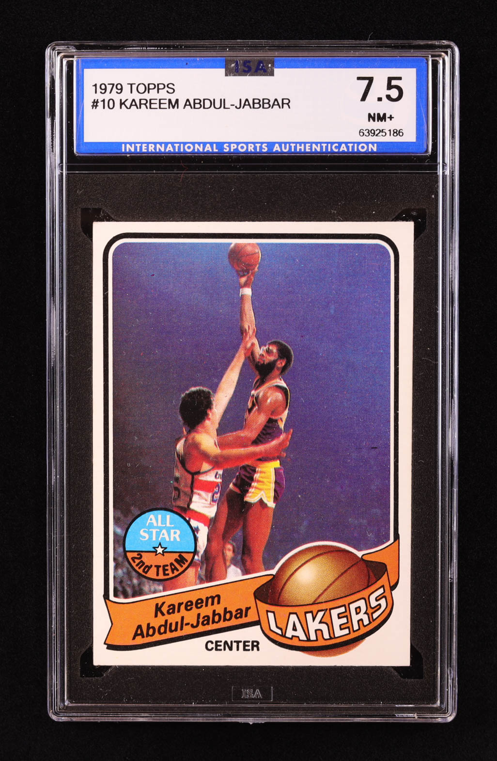 Kareem Abdul-Jabbar 1979 Topps #10 (ISA 7.5) | Pristine Auction