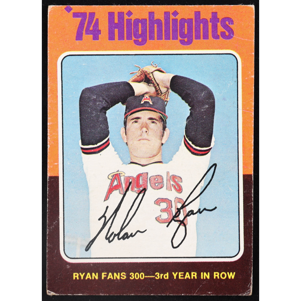 Nolan Ryan 1975 Topps #5 HL | Pristine Auction