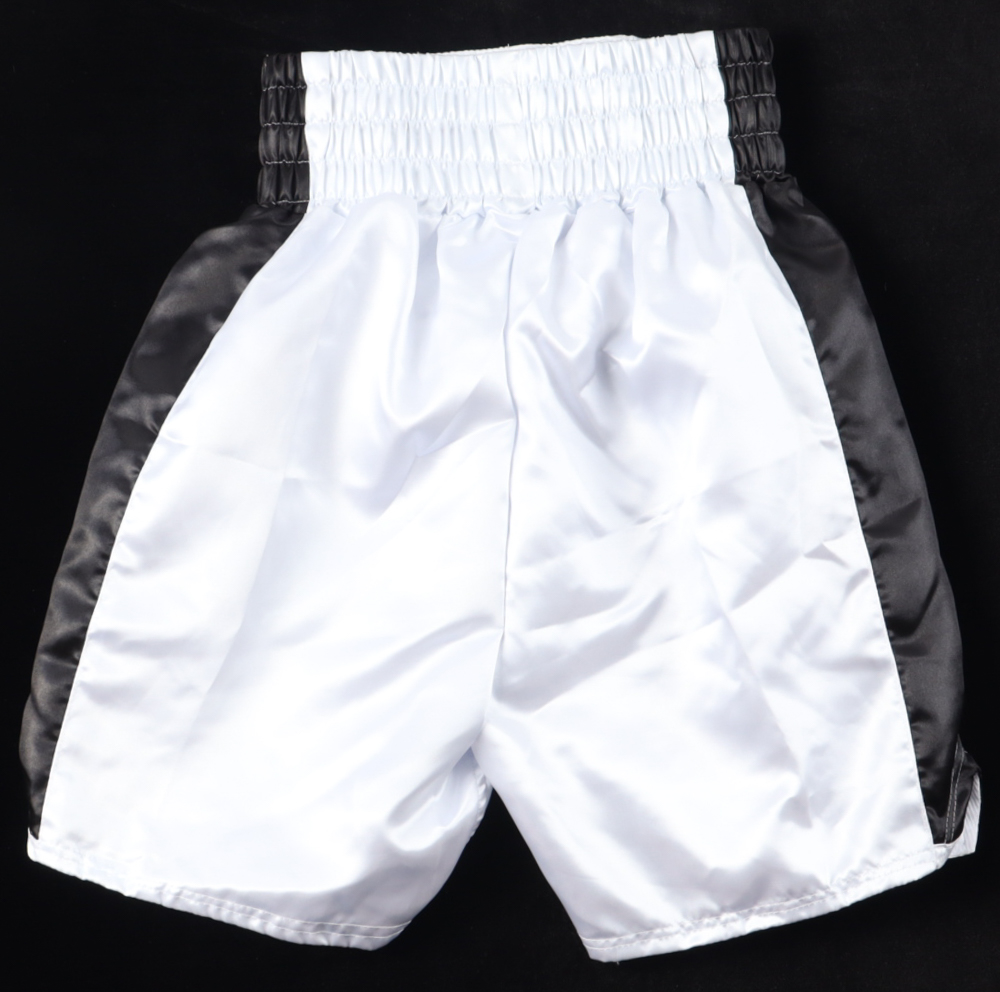 Ryan Garcia Signed Custom “King Ryan” Boxing Trunks (Beckett ...