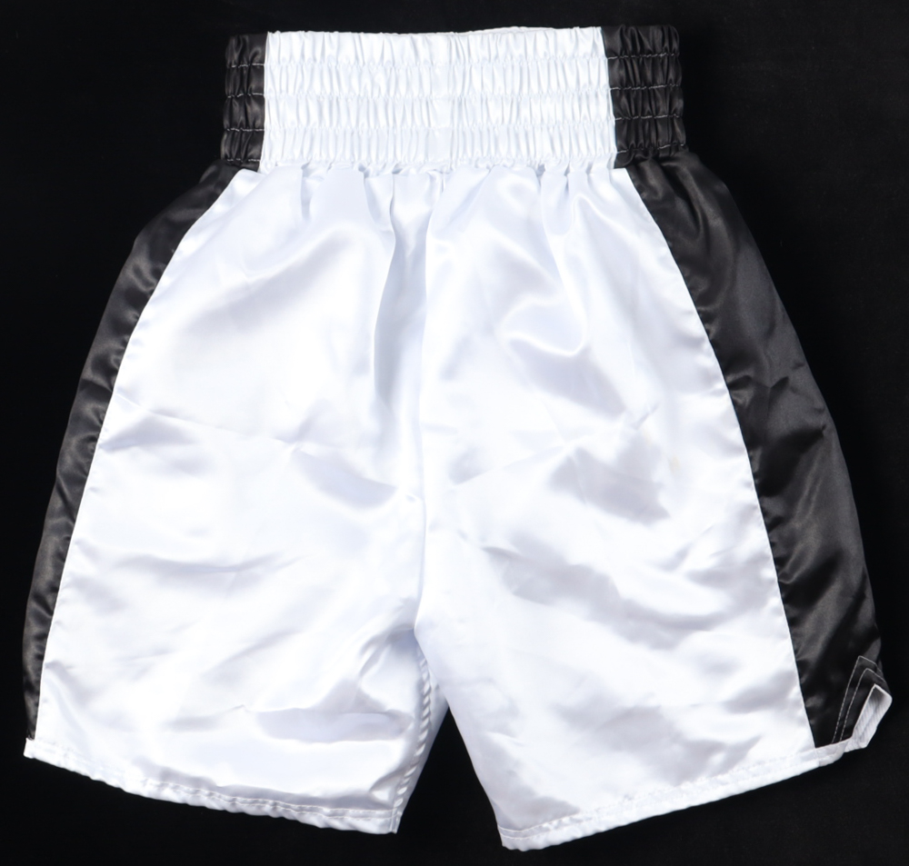 Ryan Garcia Signed Custom “King Ryan” Boxing Trunks (Beckett ...