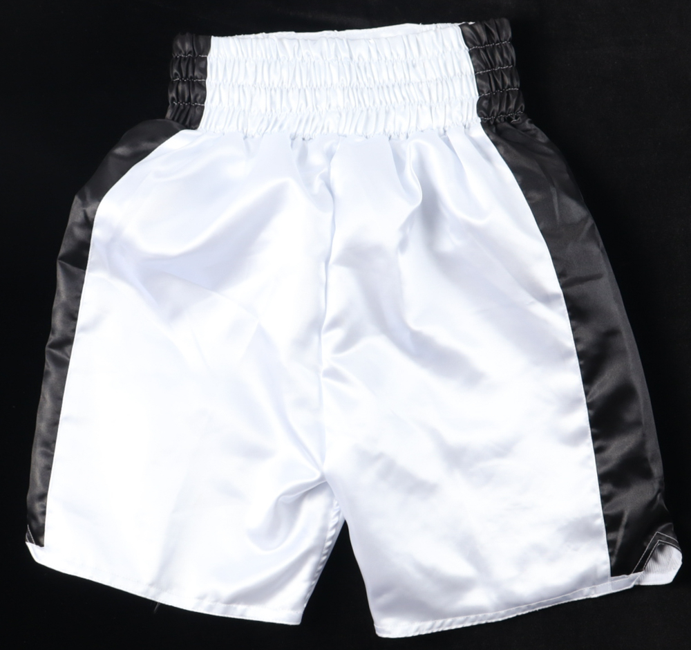Ryan Garcia Signed Custom “King Ryan” Boxing Trunks (Beckett ...