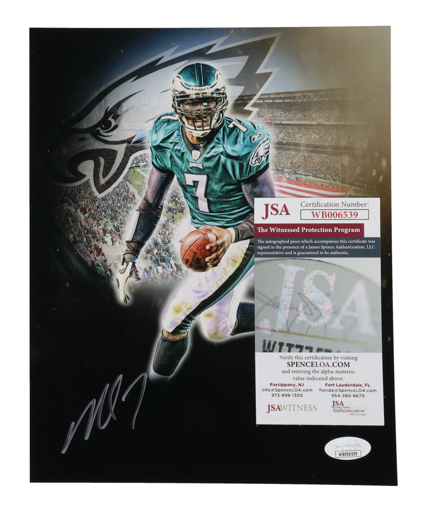 Michael Vick Signed Eagles 8x10 Photo (JSA) | Pristine Auction