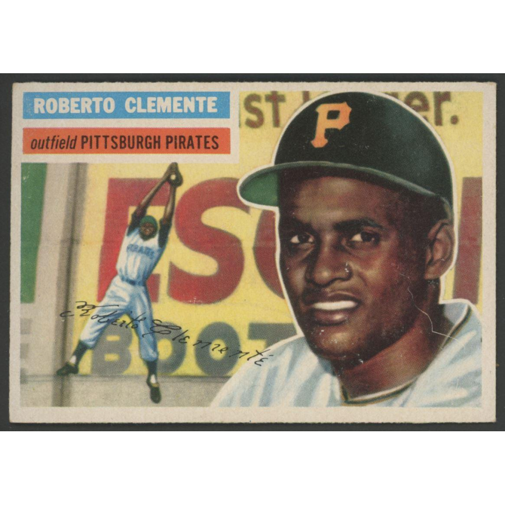 Roberto Clemente 1956 Topps #33 | Pristine Auction