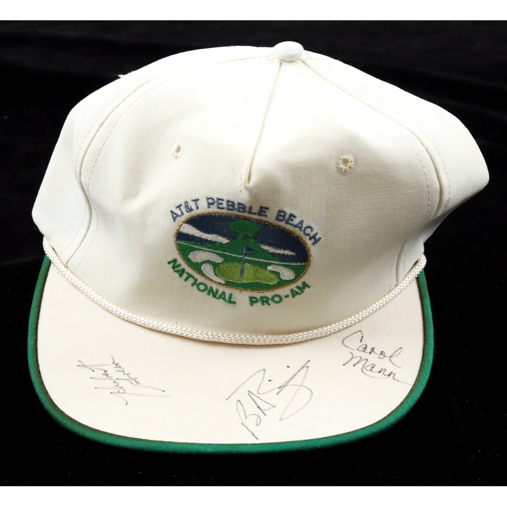 Hubert Green & Carol Mann Signed Pebble Beach National Pro-AM ...